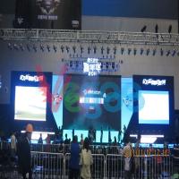 China Anti - Static Shockproof P4.8 Led Wall Screen Display Outdoor For Shopping Malls for sale