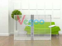 China High Resolution 20mm Transparent Display Screen Super Thin Cabinets for sale