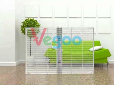 China High Resolution 20mm Transparent Display Screen Super Thin Cabinets for sale