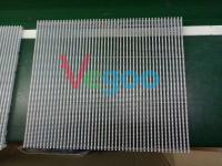 China Outdoor Full Color 20mm Transparent LED Screen Dustproof AC 110V - 220V for sale