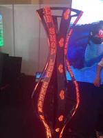 China High Refresh Rate Flexible Led Screen Display Shockproof Lightningproof Led Panel P4 for sale