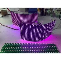 China Advertising P4mm Flexible Led Display Screen With 140º Viewing Angle for sale