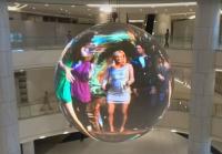 China High Definition Led Screen Ball , P4 SMD Full Color Curved Led Display for sale