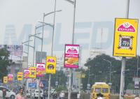 China P5mm Street Pole LED Display Billboard Full Color Outdoor Digital Advertising Screens for sale