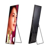 China Indoor Full Color P2.5 LED Poster Light Box Displays Digital Advertising Board for sale