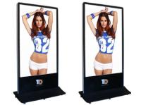 China 112x84 Resolution Floor Standing Led Digital Signage Displays CE / ROHS for sale