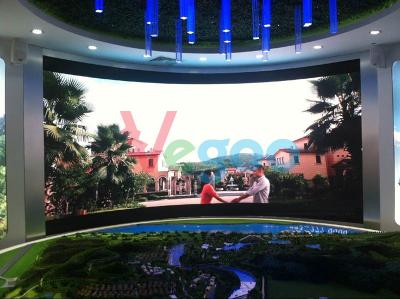 China Professional Hd P6  Rental LED Display Curved Led Screen 1R1G1B / SMD3535 for sale