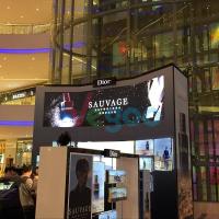 China Commercial Advertising P2.976 Full Color HD LED Display 9500K - 11500K for sale