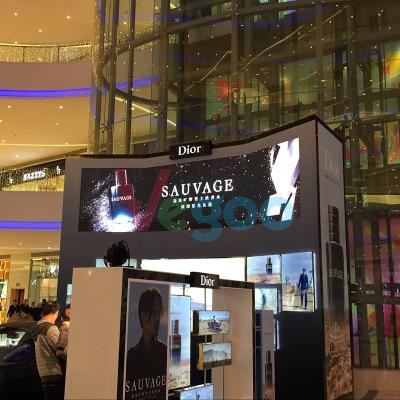 China Commercial Advertising P2.976 Full Color HD LED Display 9500K - 11500K for sale