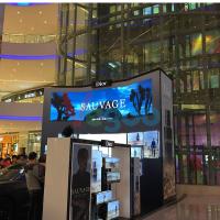 China Commercial Advertising P2.976 Full Color HD LED Display 9500K - 11500K for sale