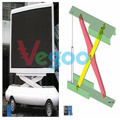 China Remote Control Outdoor Full Color LED Display 4mm Led Screen 9500K - 11500K for sale