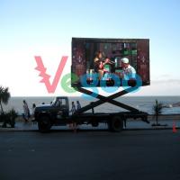 China Waterproof Slim Outdoor Full Color Led Screen P10 Led Panel 10000 Pixel/M2 for sale