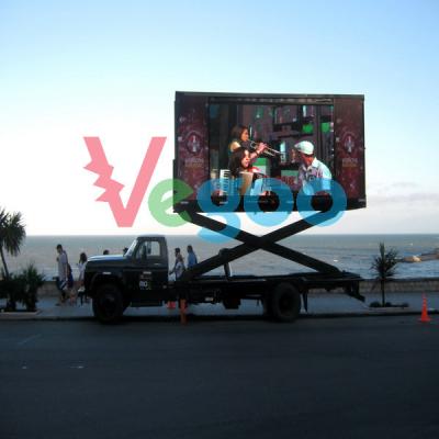 China Waterproof Slim Outdoor Full Color Led Screen P10 Led Panel 10000 Pixel/M2 for sale