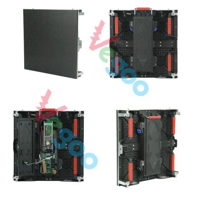 China P4.81 Indoor Full Color LED Display Hd Led Panel 250mm×250mm for sale