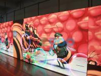 China High Brightness Seamless P4.8 Full Color Rental LED Display 576x576mm Aluminum Cabinet for sale