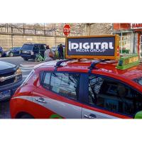 China P4 Taxi Top Led Display 960mm*320mm Double-Side Ip65 4g/Wifi Control Taxi Roof Advertising Screen for sale