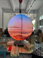 China Indoor P2.5 diameter 1m sphere led ball screen conference room exhibition art show for sale