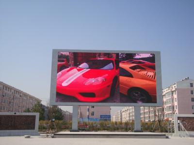 China Digital Outdoor Full Color LED Display For Commercial Plaza , Government Agency for sale
