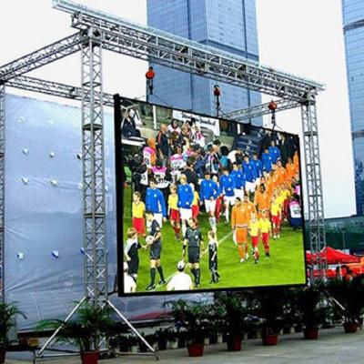 China P8 Outdoor Full Color LED Display Density 15625dots/M2 High Refresh RateRecommended Viewing Distance 8m-180m for sale