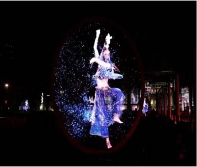 China Outdoor LED Flexible Mesh Screen,Curtain LED display, Curtain video wall IP66, P31.25 Light weight , Applicated for sale