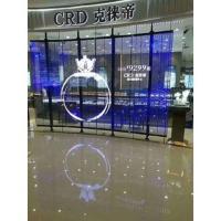 China Transparent LED video wall commercial advertisment on glass wall etc for sale