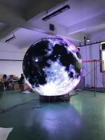 China Ball Led Display Globe Screen Pixel Pitch 4 Mm Diameter 3 M Seamless Splicing for sale