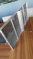 China High Brightness Transparent LED Display Flexible Installation Cabinet 500*1000mm for sale
