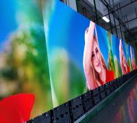 China Full Color indoor Led Display P 2.5 Module Size 320 mm X 160 mm , Cabinet Size 640 mm X 640 mm for sale
