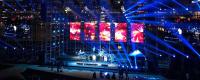 China P3.91 Rental LED Display 4.81 Led Pantallas Concerts Entertainment Curve Radian 15-90 Degrees for sale