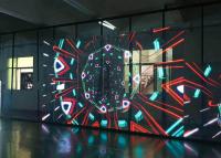 China Rental Transparent LED Screen Video Wall Full Color P3.9-P15.625mm For Window Advertising for sale