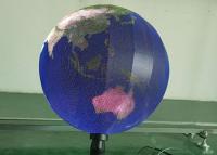 China Flexible LED Ball Screen Indoor P1.9 RGB Full Color SMD Globe 0.5m Diameter High Definition for sale