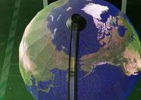 China Flexible LED Ball Screen Indoor P1.9 RGB Full Color SMD Globe 0.5m Diameter High Definition for sale