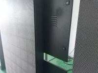 China Led Advertising Board Outdoor P5 Module Size160x160mm  Customized Iron Red Grey Black Cabinet for sale