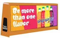 China High Brightness Car Roof Top Taxi LED Display Screen Outdoor Advertising Sign P2.5 P3 P4.81 P5 Full Color 3G 4G for sale