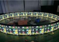 China Indoor Creative 4mm 256mmx128mm Flexible LED Screen for sale
