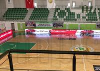 China Perimeter Football Basketball P10 100m Outdoor Full Color LED Display for sale