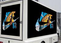China Truck Trailer IP65 P8 Mobile Advertising LED Display for sale