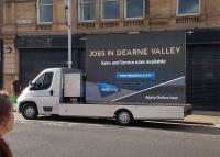 China Truck Trailer IP65 P8 Mobile Advertising LED Display for sale