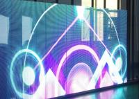 China Commercial Transparent HD SMD P3.91 LED Curtain Display for sale