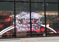 China Commercial Transparent HD SMD P3.91 LED Curtain Display for sale