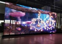 China Commercial Transparent HD SMD P3.91 LED Curtain Display for sale