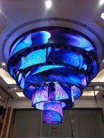China Indoor Flexible P2.5 mm LED Display Video Wall Customized Size Free Style Creative Display for sale