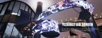 China Indoor Flexible P2.5 mm LED Display Video Wall Customized Size Free Style Creative Display for sale