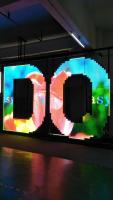 China Indoor display creative Led Screen Led Sign board spliced by mini Module P3 48mm x 48mm for sale