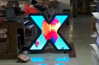 China Indoor display creative Led Screen Led Sign board spliced by mini Module P3 48mm x 48mm for sale