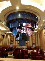China Irregular Surface Resolution P3 111111p/M2 Flexible Led Module for sale