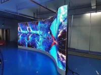 China Irregular Surface Resolution P3 111111p/M2 Flexible Led Module for sale