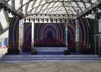 China Aluminum Cabinet Rental P4.81 9500K Stage Wall Panel for sale