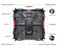 China Aluminum Cabinet Rental P4.81 9500K Stage Wall Panel for sale