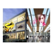China Full Color Indoor P3.9 P5.2 1000X250mm Transparent LED Screen for sale